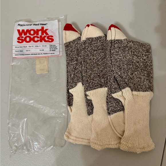 Rockford Red Heel | Underwear & Socks | Vintage Rockford Red Heel Work ...